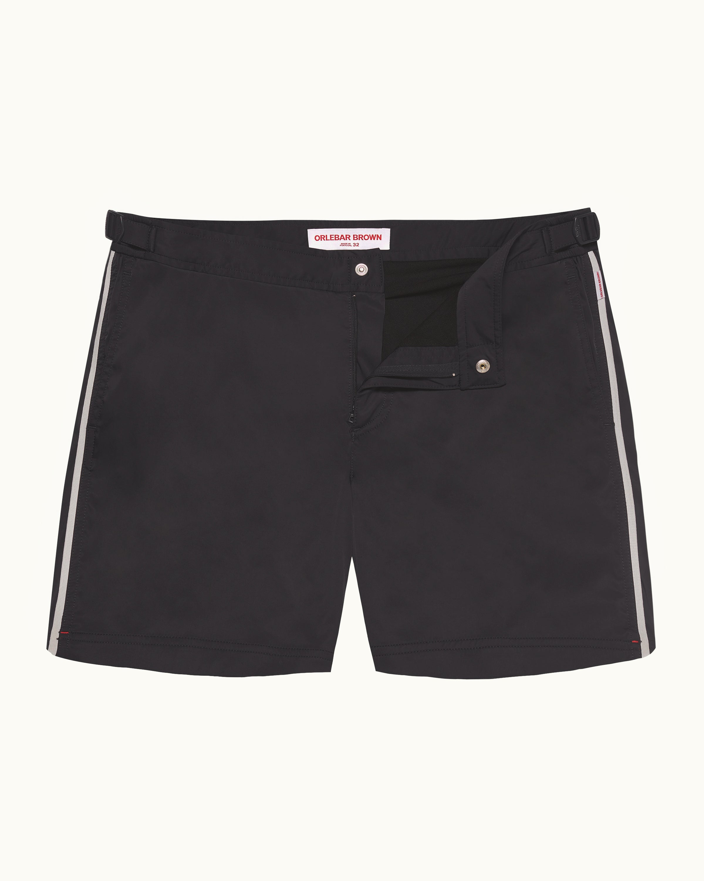 Grey Stretch Swim Shorts | Tailored Resort Look – ORLEBAR BROWN